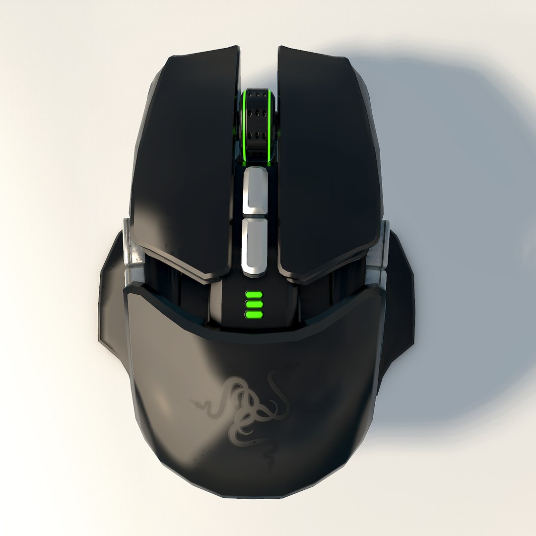 Razer Ouroboros Mouse 3D Model - TurboSquid 1153130