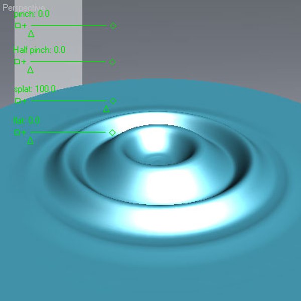 drop water waterdrop 3d model