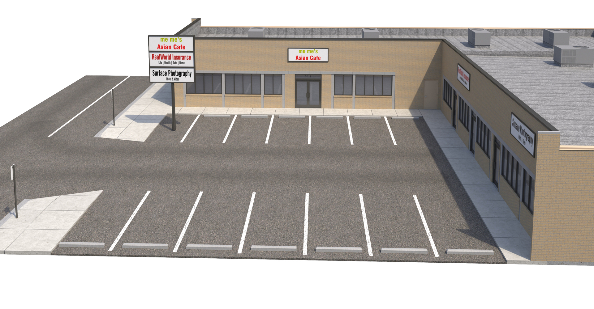 3D store mall retailer - TurboSquid 1660307