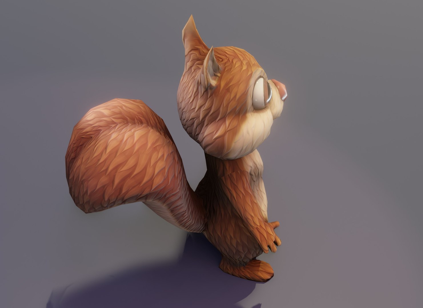 Cartoon Squirrel Animated 3D Model 3D - TurboSquid 1726644