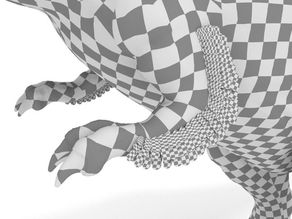 Tyrannosaurus rex fur rigged model - TurboSquid 1574561