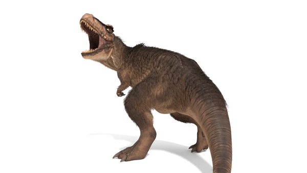 Tyrannosaurus rex fur rigged model - TurboSquid 1574561