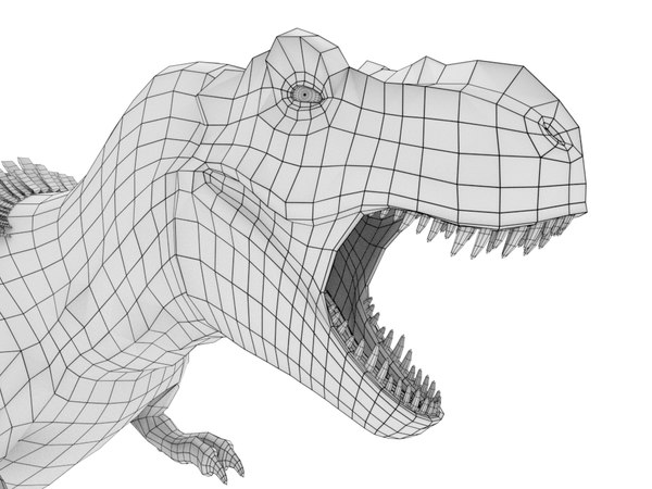 Tyrannosaurus rex fur rigged model - TurboSquid 1574561