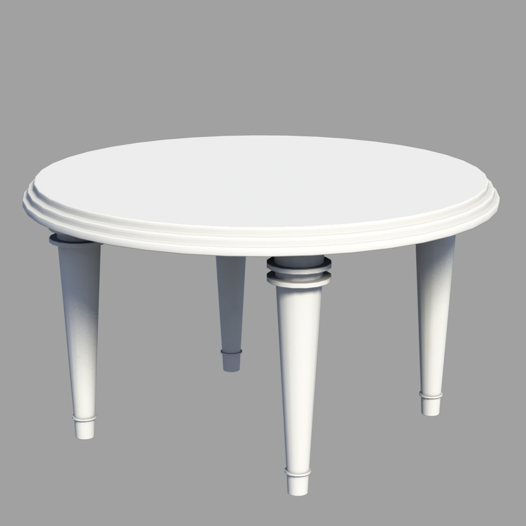 3d Coffee Table Model