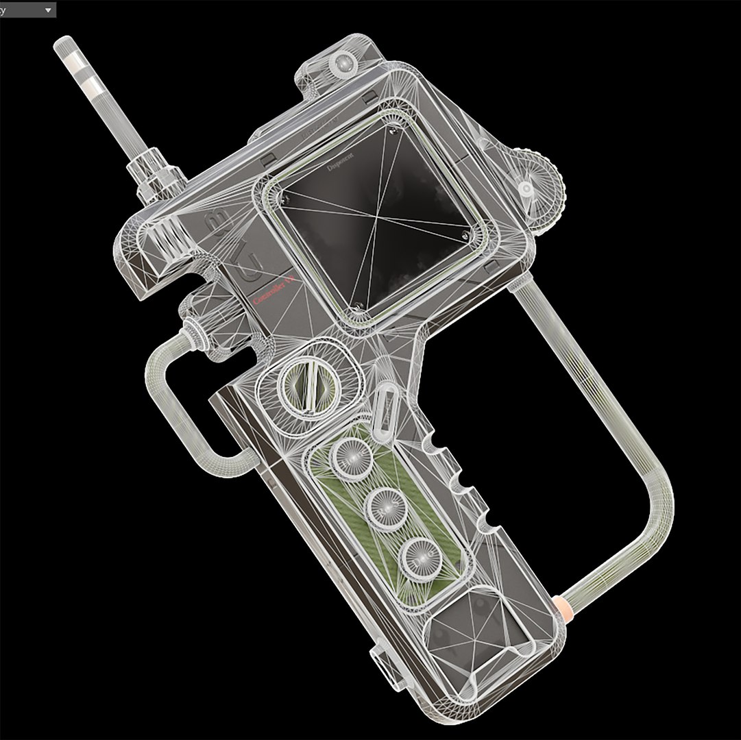 Sci-fi Controller V8 PBR 3D Model - TurboSquid 2135448