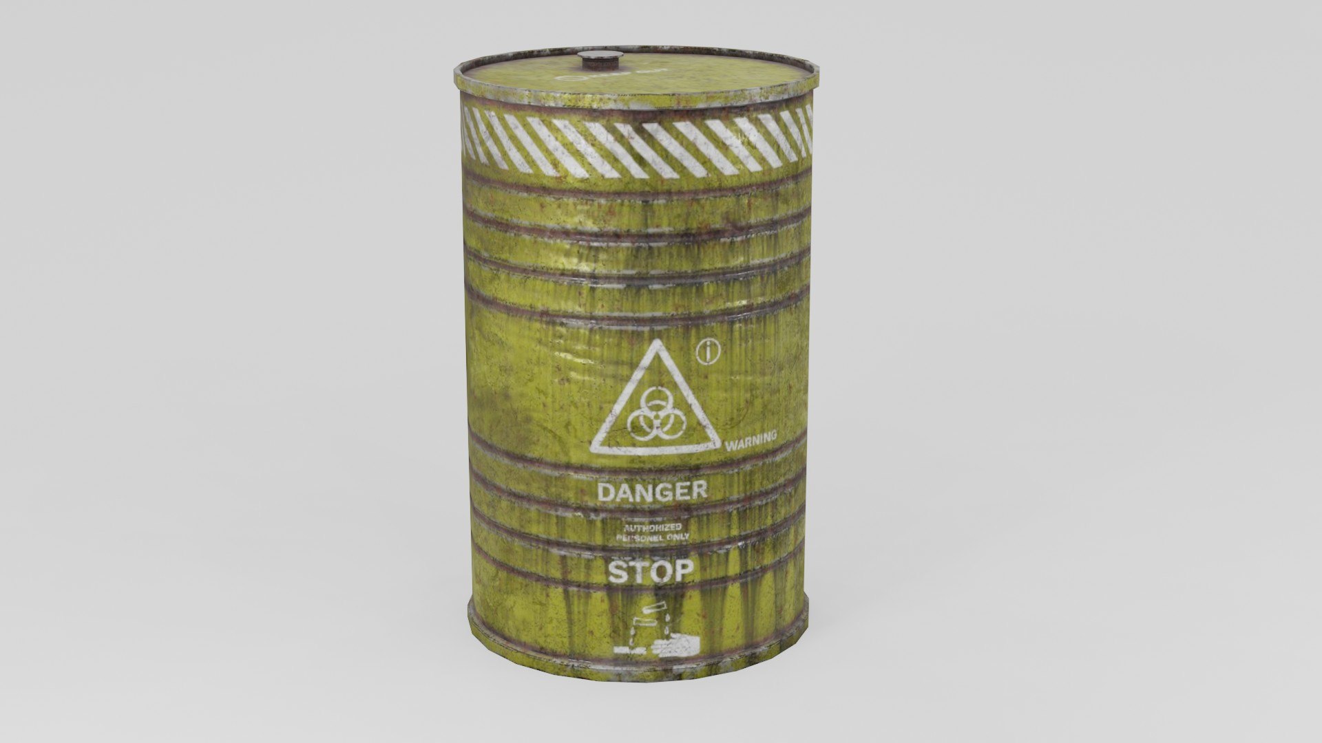 3D Model BARREL GAME READY - TurboSquid 2045636