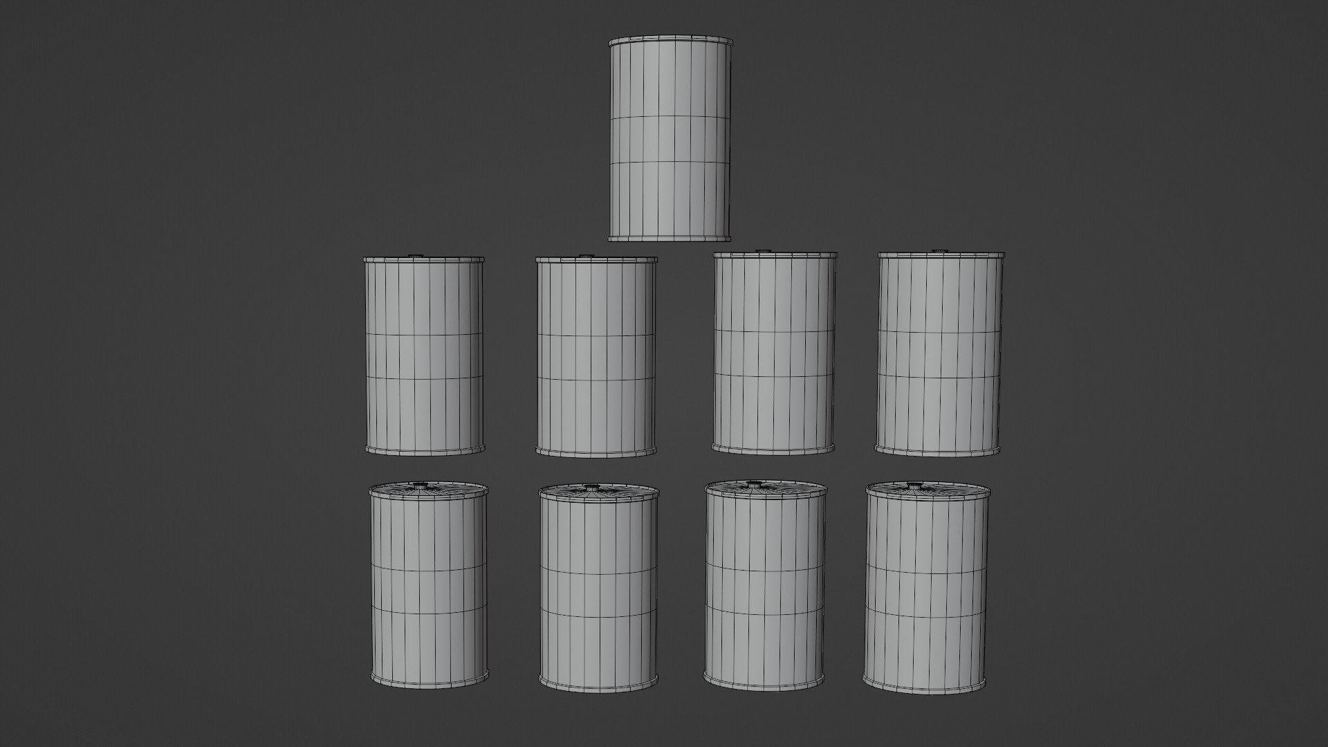 3D Model BARREL GAME READY - TurboSquid 2045636
