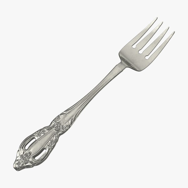 3D formal silverware fork - TurboSquid 1235465