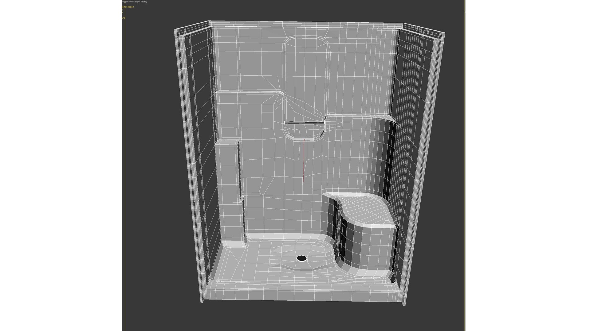 Oasis Lifestyle Shower White Vursa Gelcoat 3D Model - TurboSquid 2470917