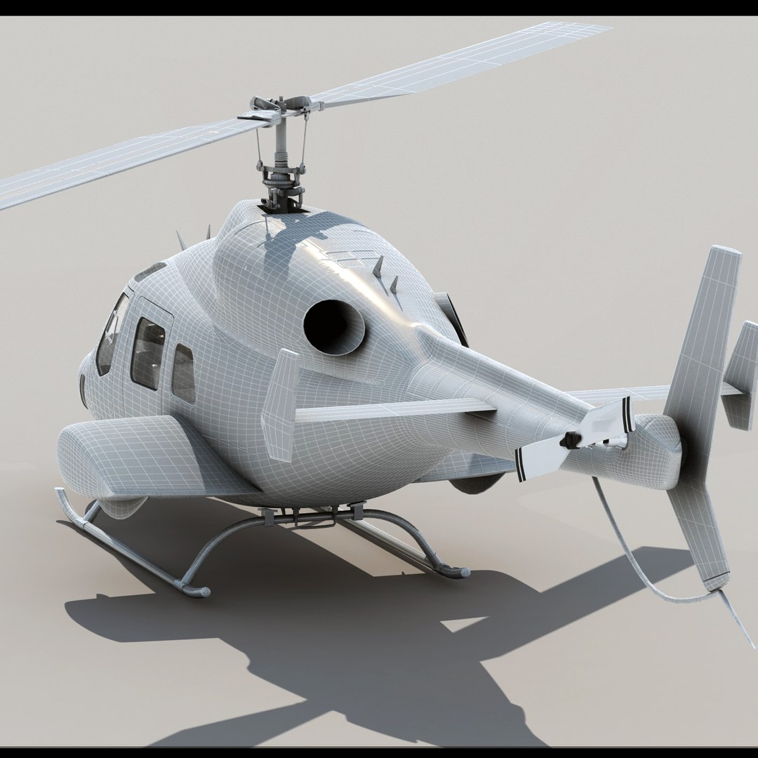 Helicopter Interior 3d Max
