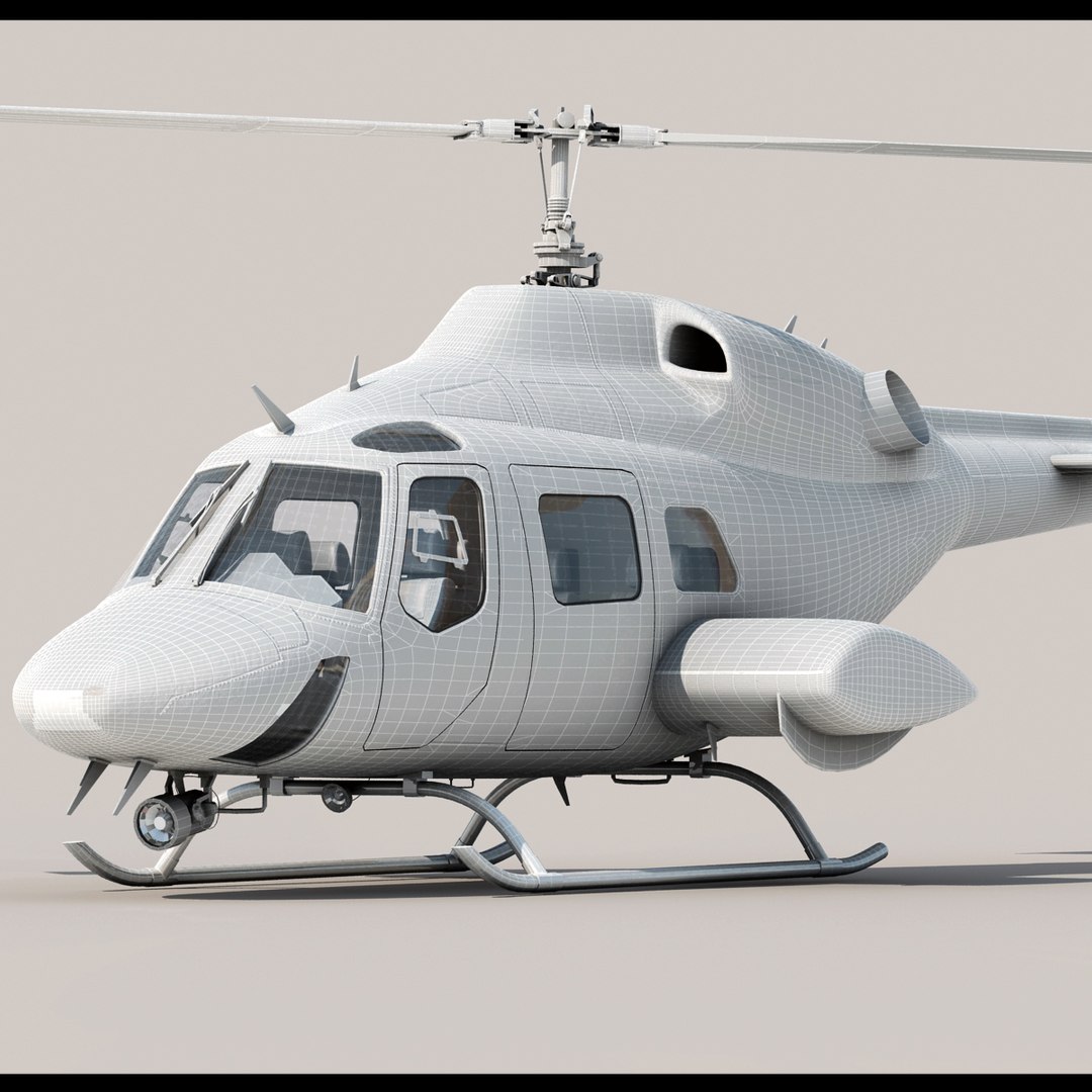 Helicopter Interior 3d Max