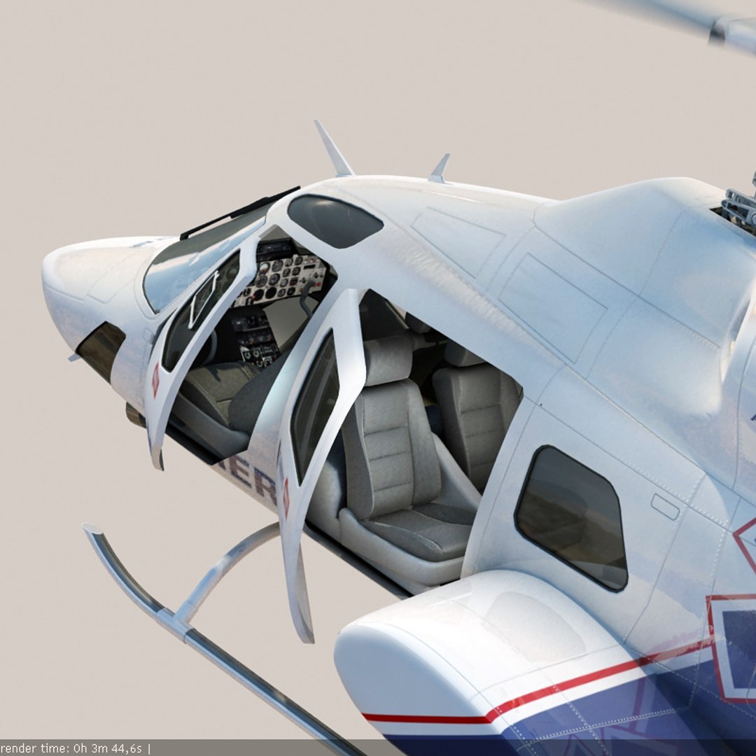 Helicopter Interior 3d Max
