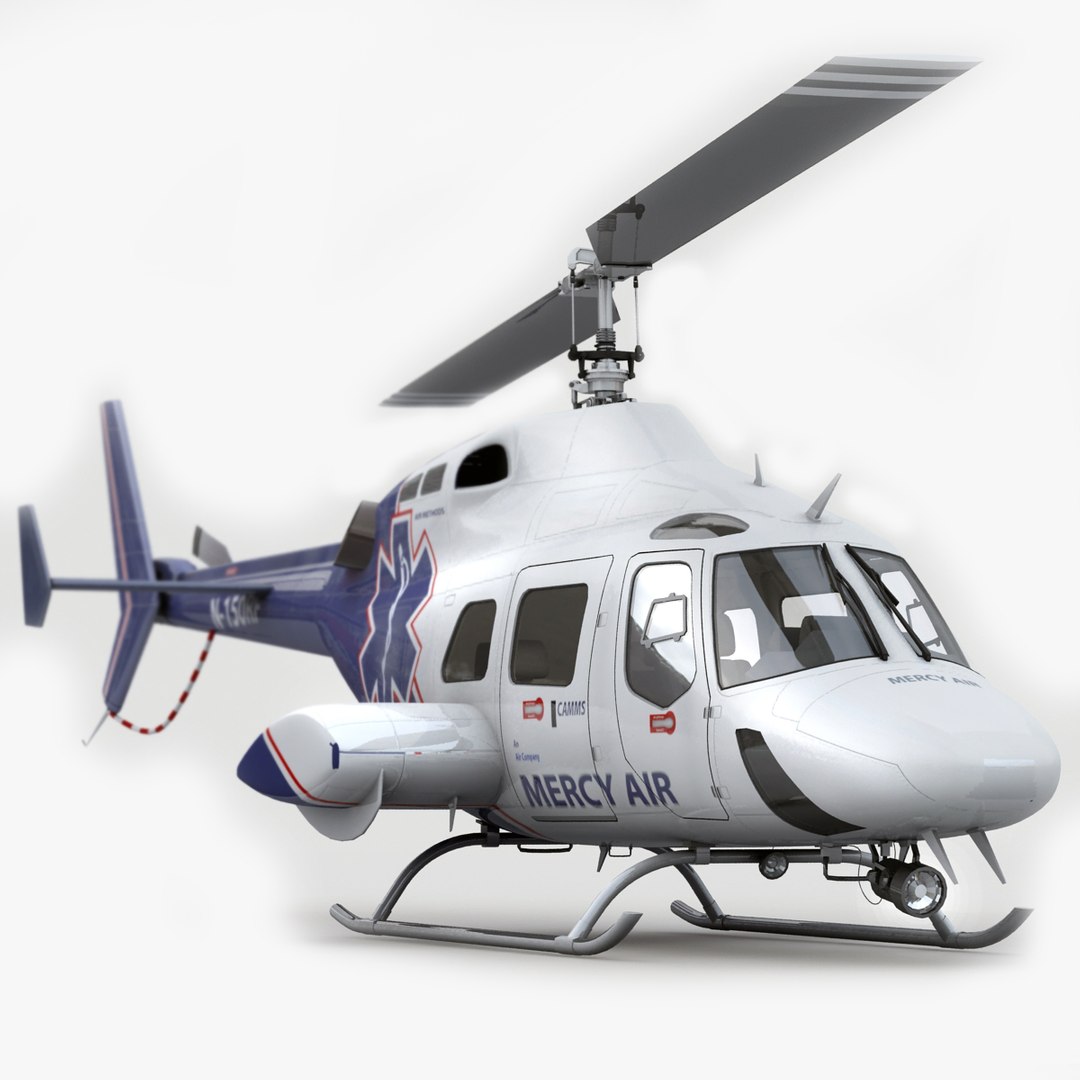 Bell 222 Helicopter Interior