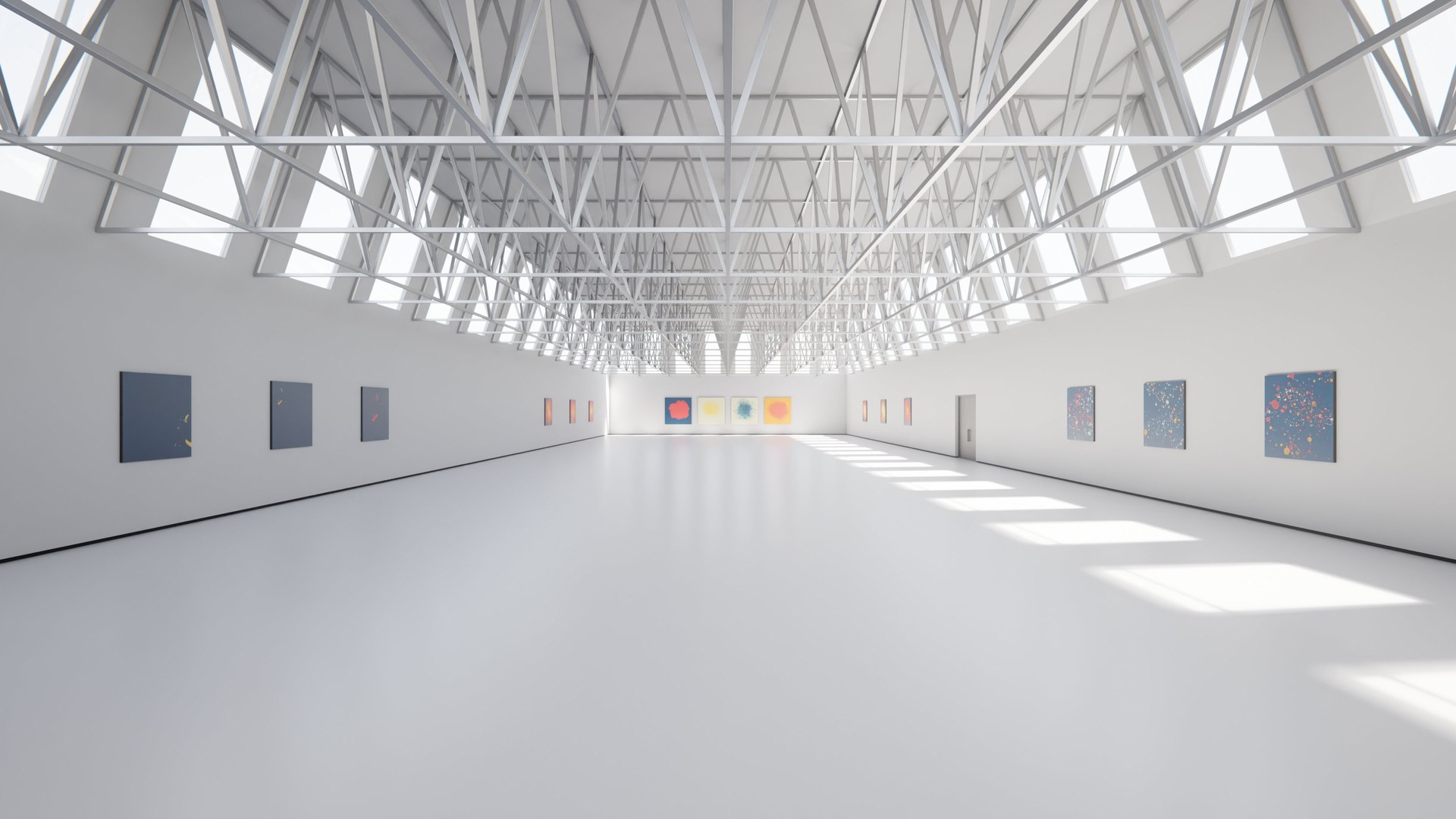 3D Art Museum Gallery Interior 42 - TurboSquid 2071572
