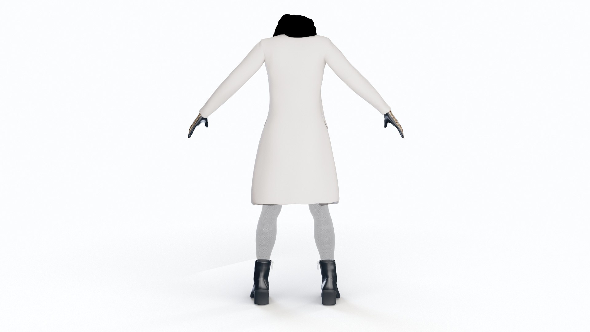 3D Winter Clothing For Female Model - TurboSquid 2177678