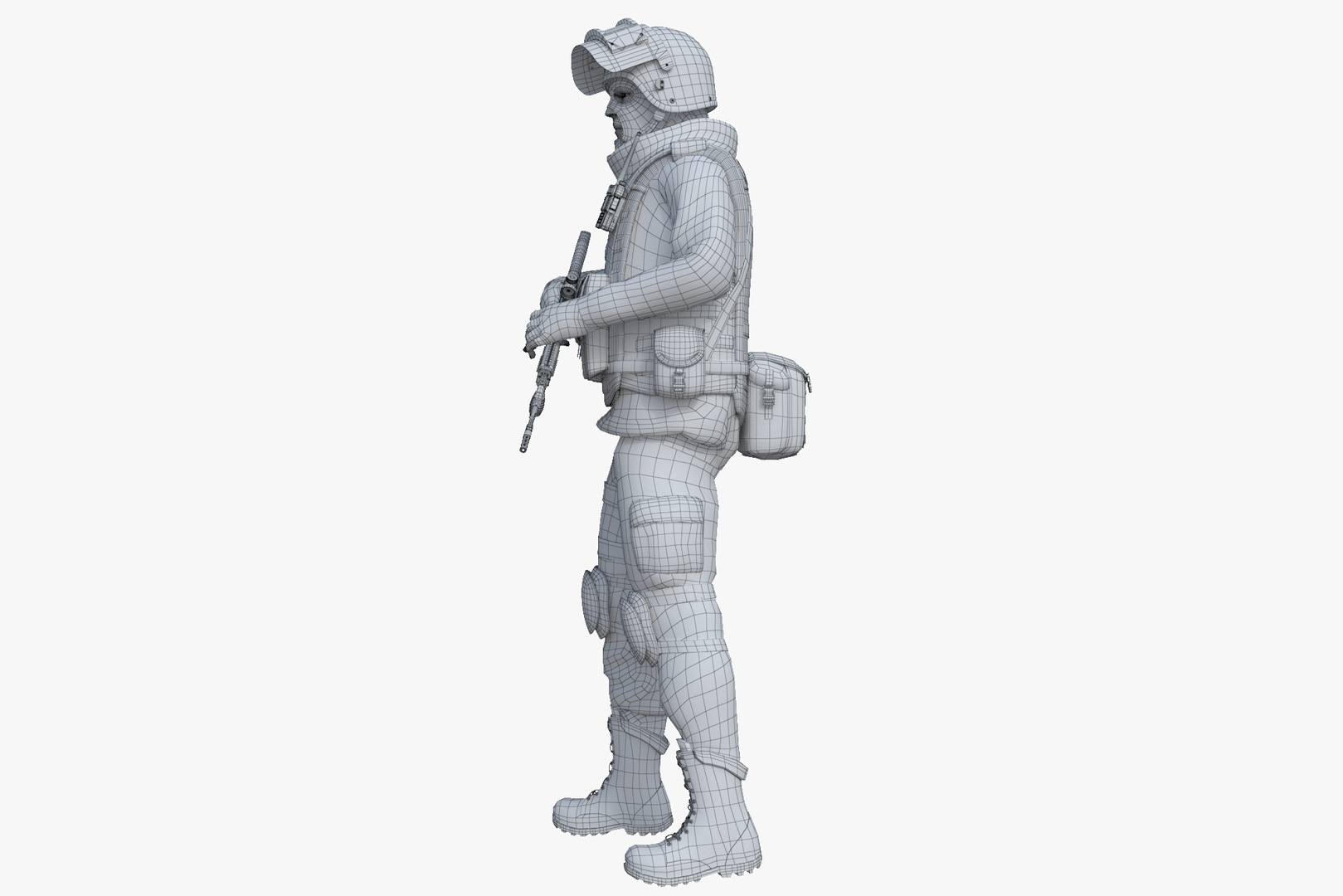 Military male russian soldier 3D model - TurboSquid 1302193