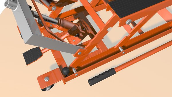 3D lift elevator jack model - TurboSquid 1606264