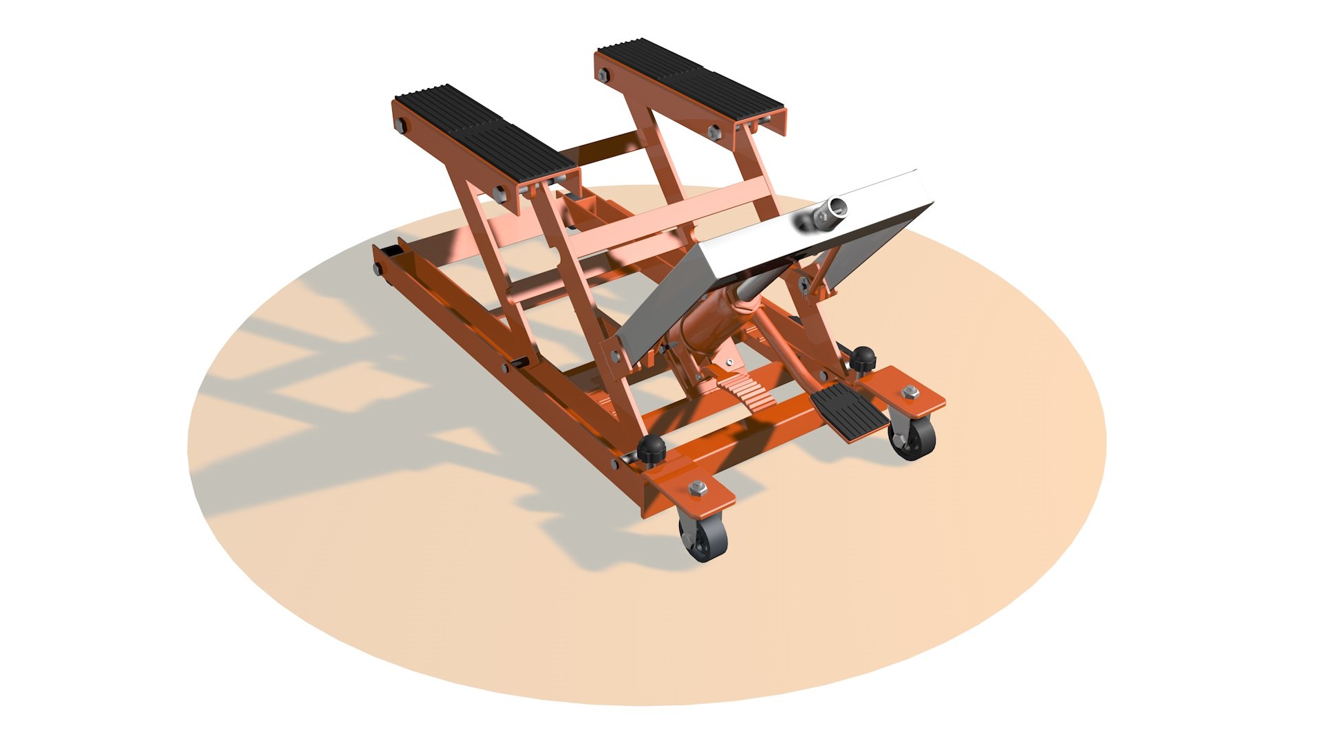 3D lift elevator jack model - TurboSquid 1606264