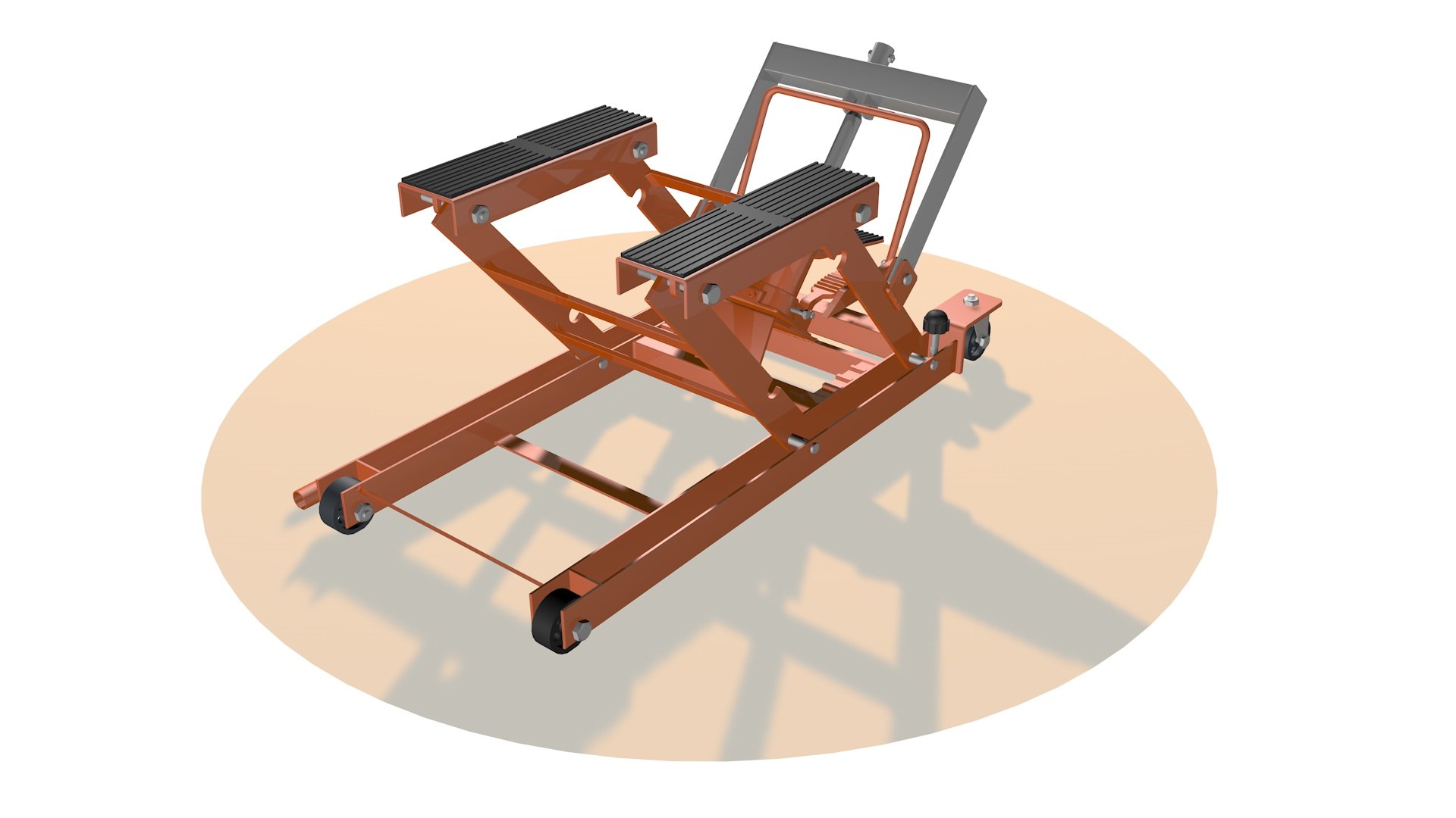 3D lift elevator jack model - TurboSquid 1606264