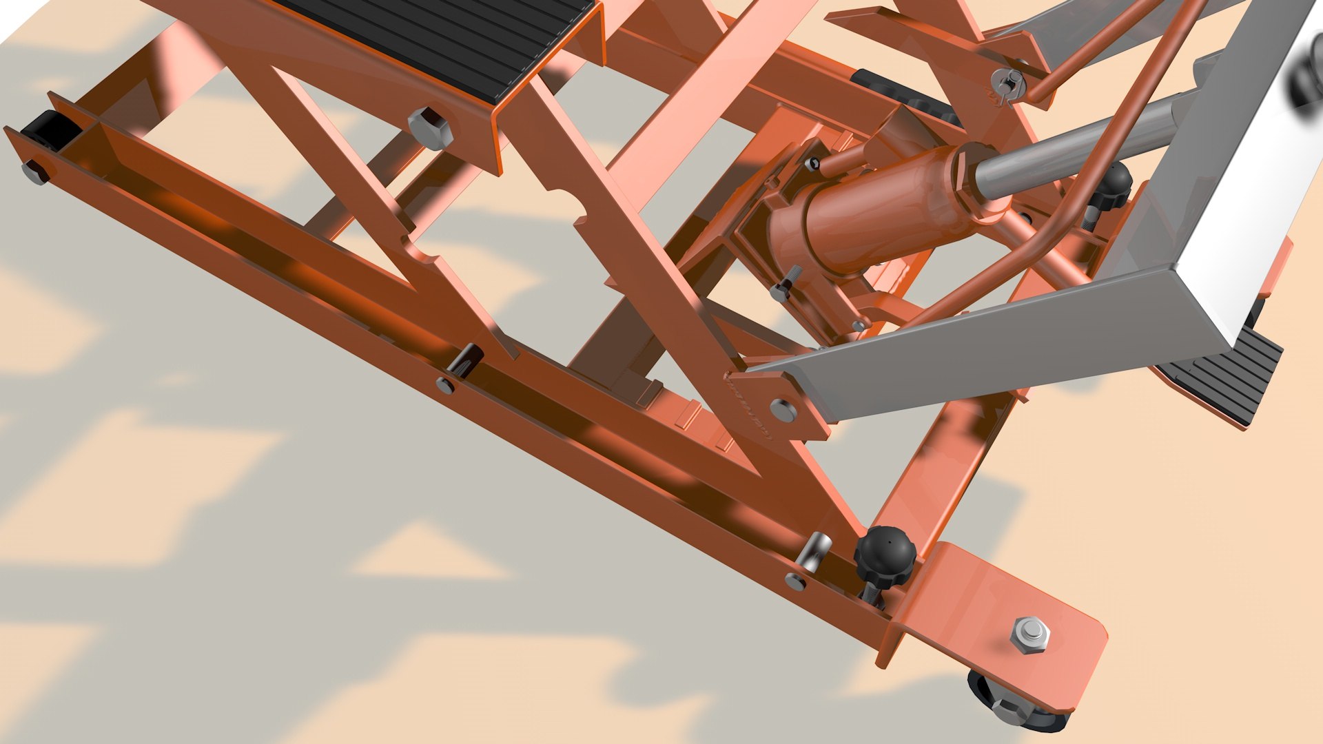 3D lift elevator jack model - TurboSquid 1606264