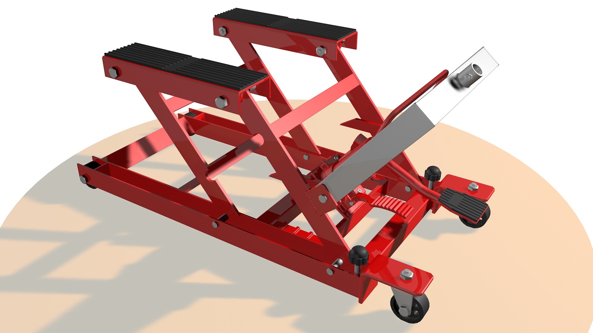 3D lift elevator jack model - TurboSquid 1606264