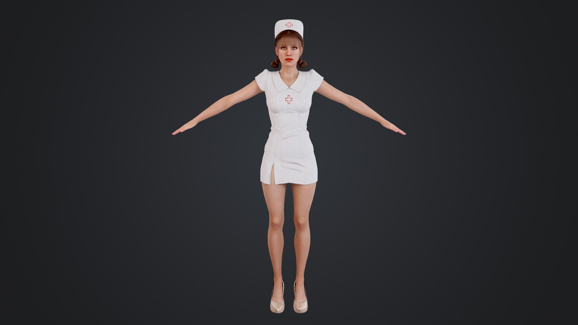 3D Model Nurse - TurboSquid 2414212