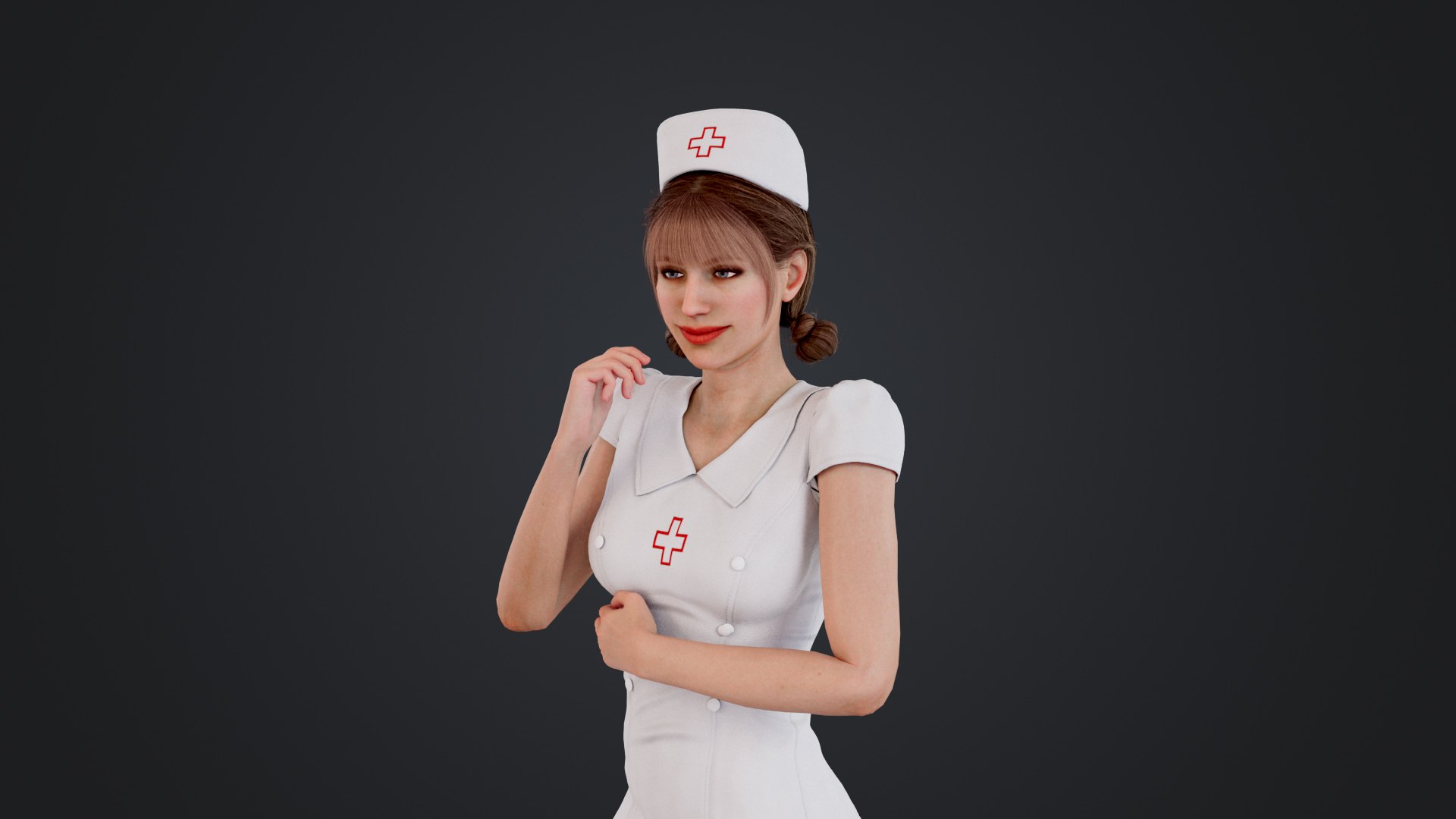 3D Model Nurse - TurboSquid 2414212