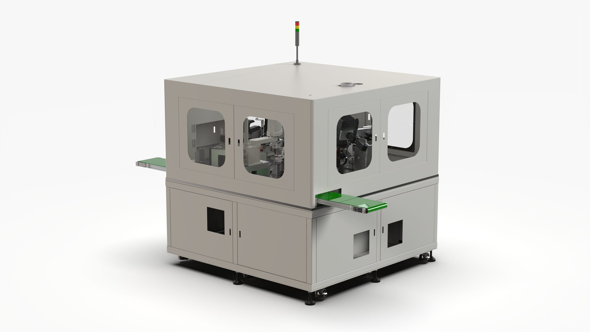 Automatic Mobile Phone Assembly And Laser Welding Machine 3D ...