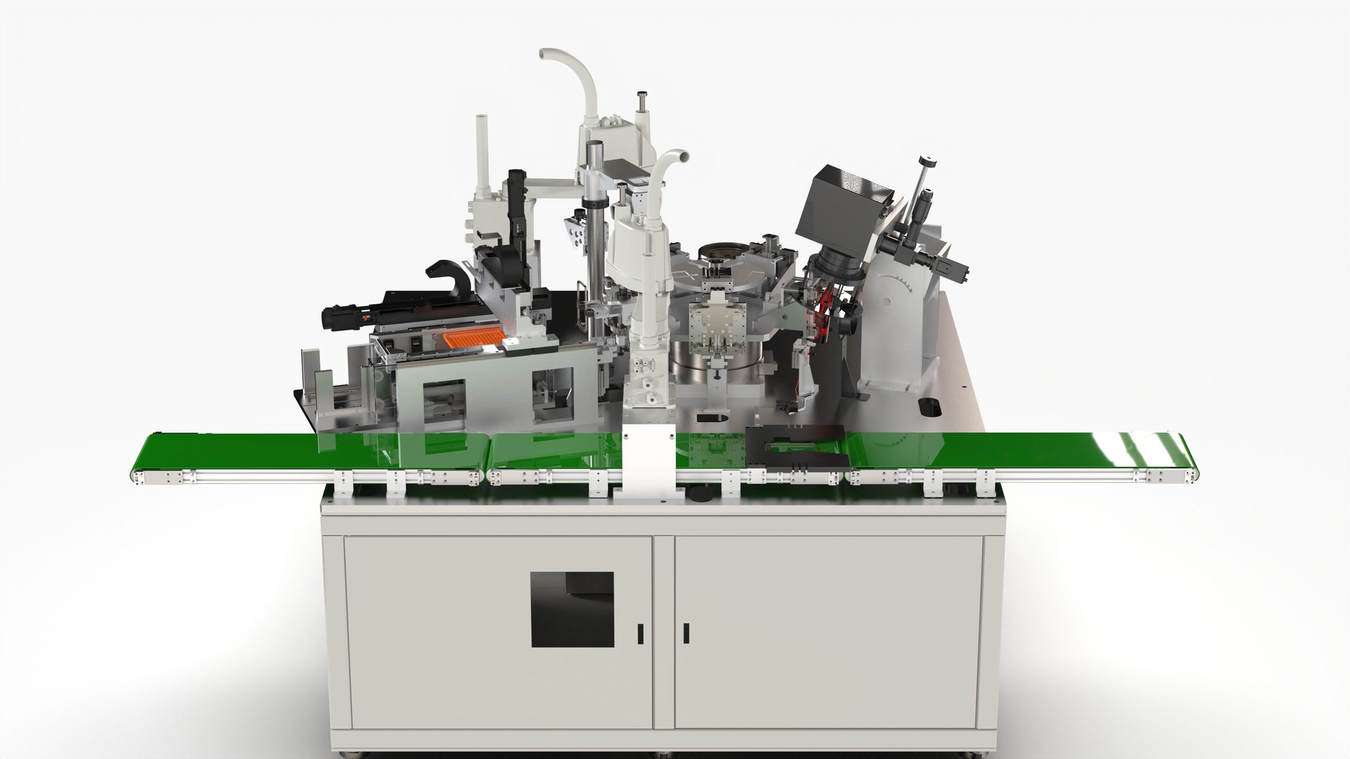 Automatic Mobile Phone Assembly And Laser Welding Machine 3D ...