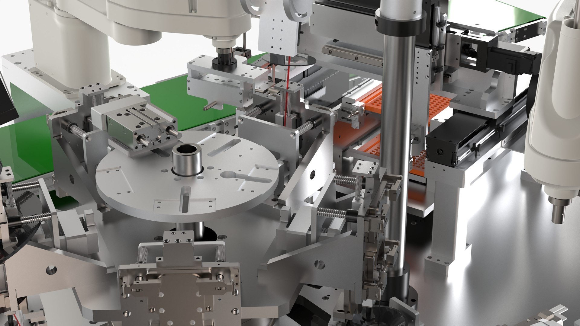 Automatic Mobile Phone Assembly And Laser Welding Machine 3D ...