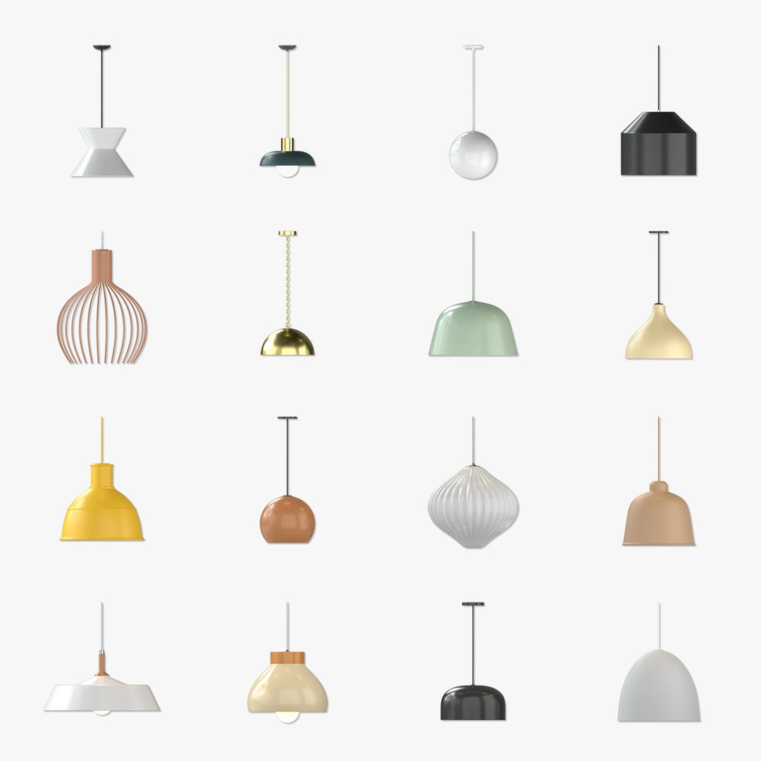 Pendant Light 3D Model - TurboSquid 1995491
