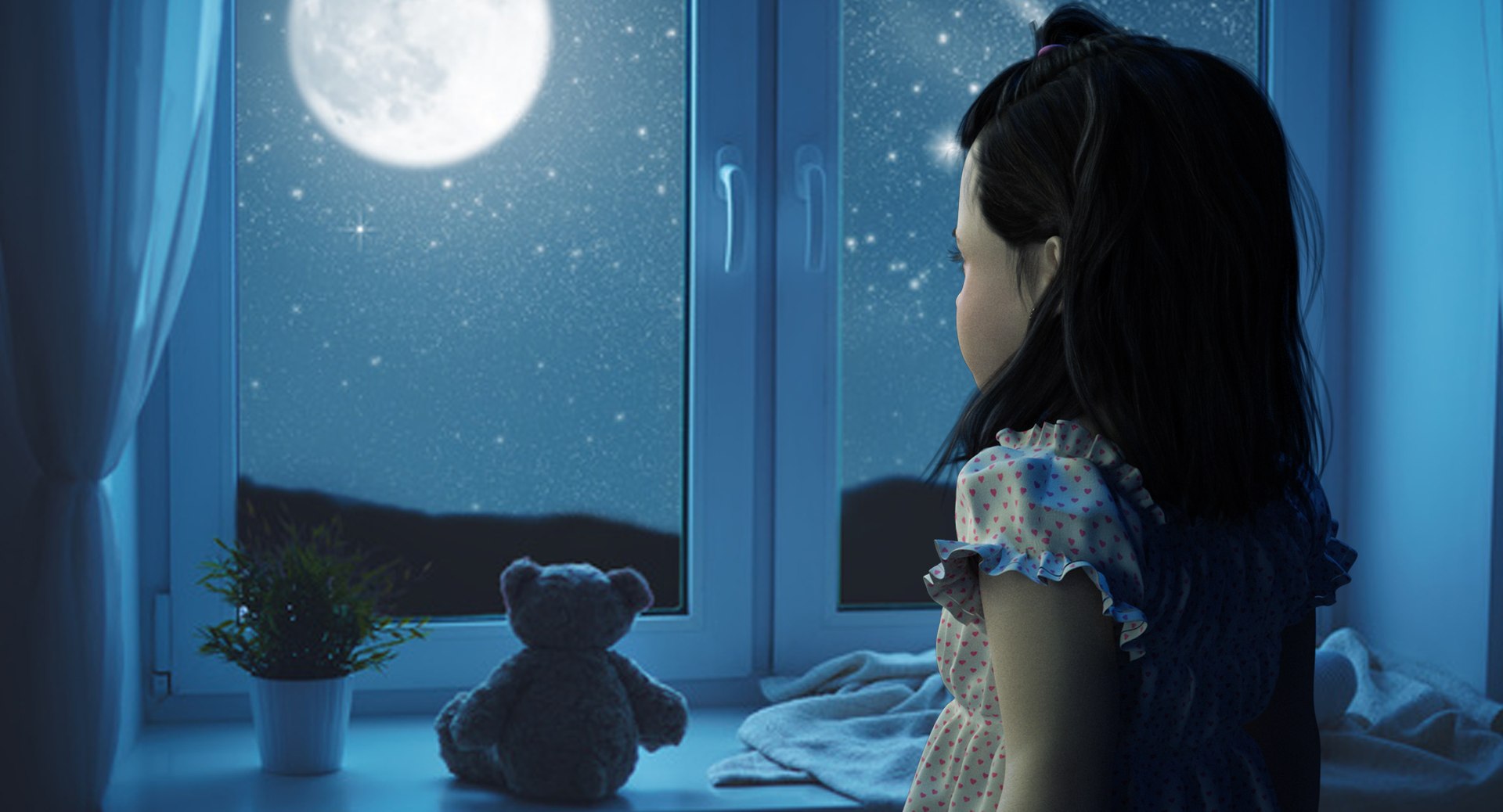 3D Hope Realistic Little Girl Character - TurboSquid 2073455