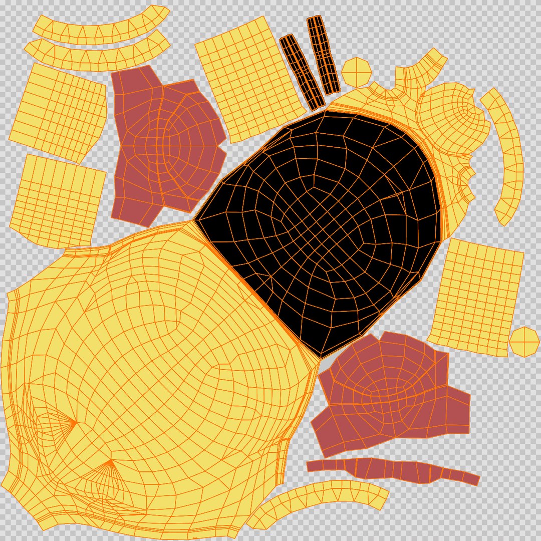 3d Pac-man Character Model