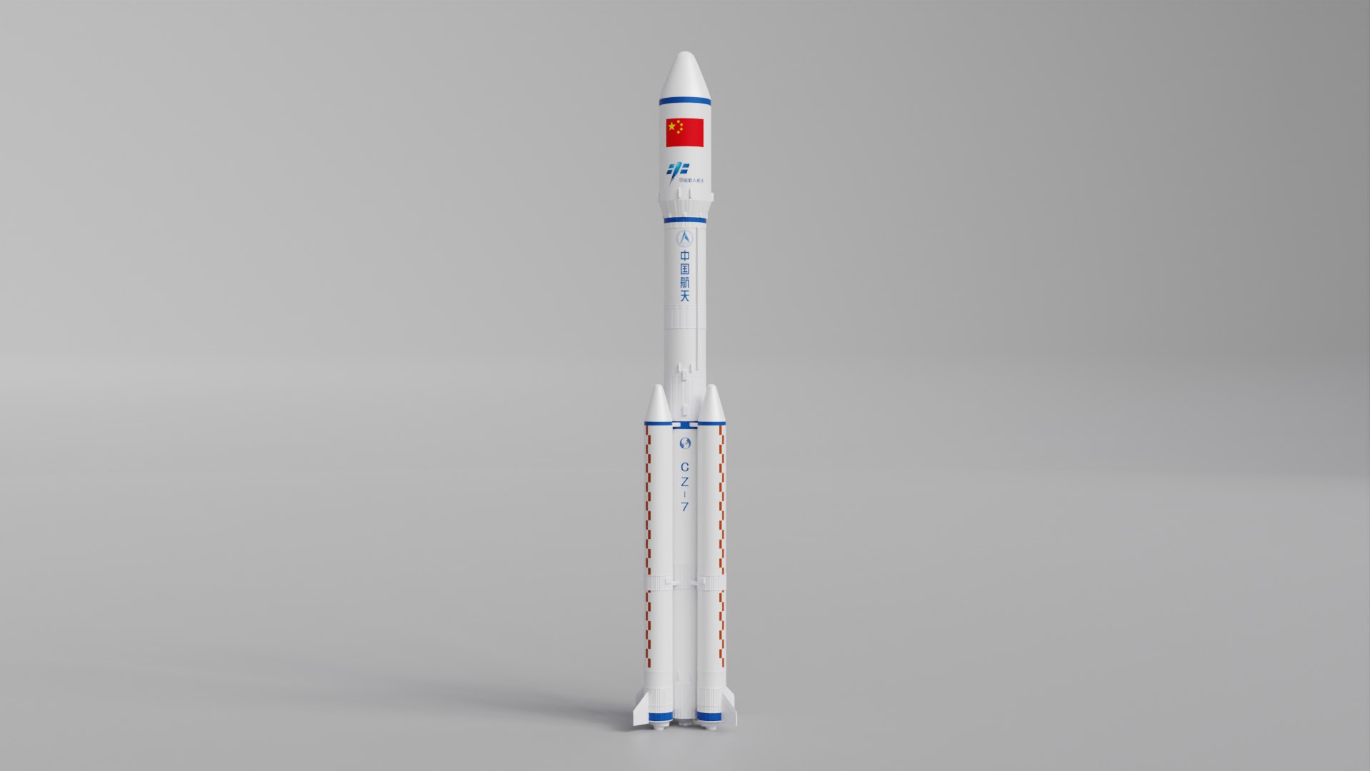Long March 7 Launch Vehicle Rocket China 3D - TurboSquid 2125094