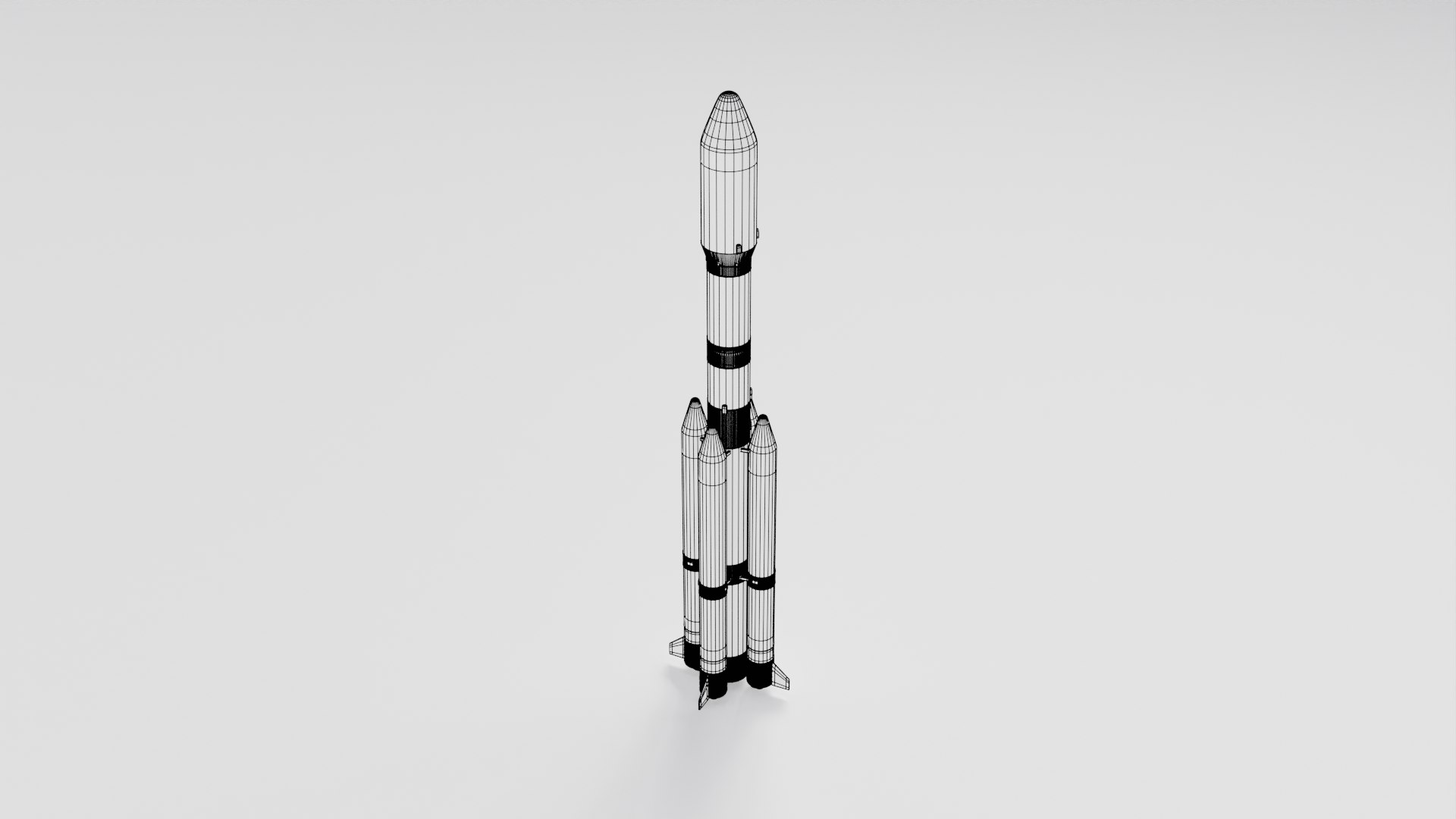 Long March 7 Launch Vehicle Rocket China 3D - TurboSquid 2125094