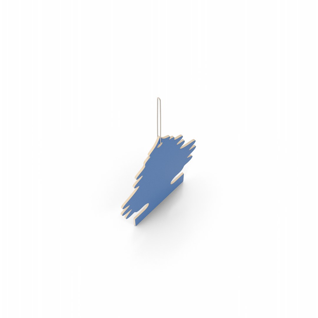 3D Car Scent Air Freshener Tree For Vehicle - TurboSquid 2313075