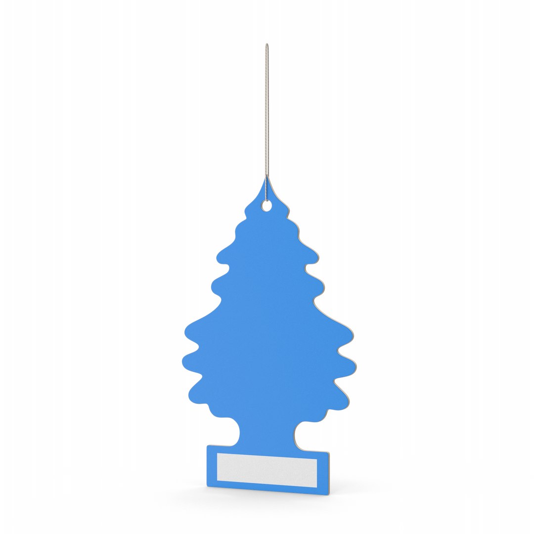 3D Car Scent Air Freshener Tree For Vehicle - TurboSquid 2313075
