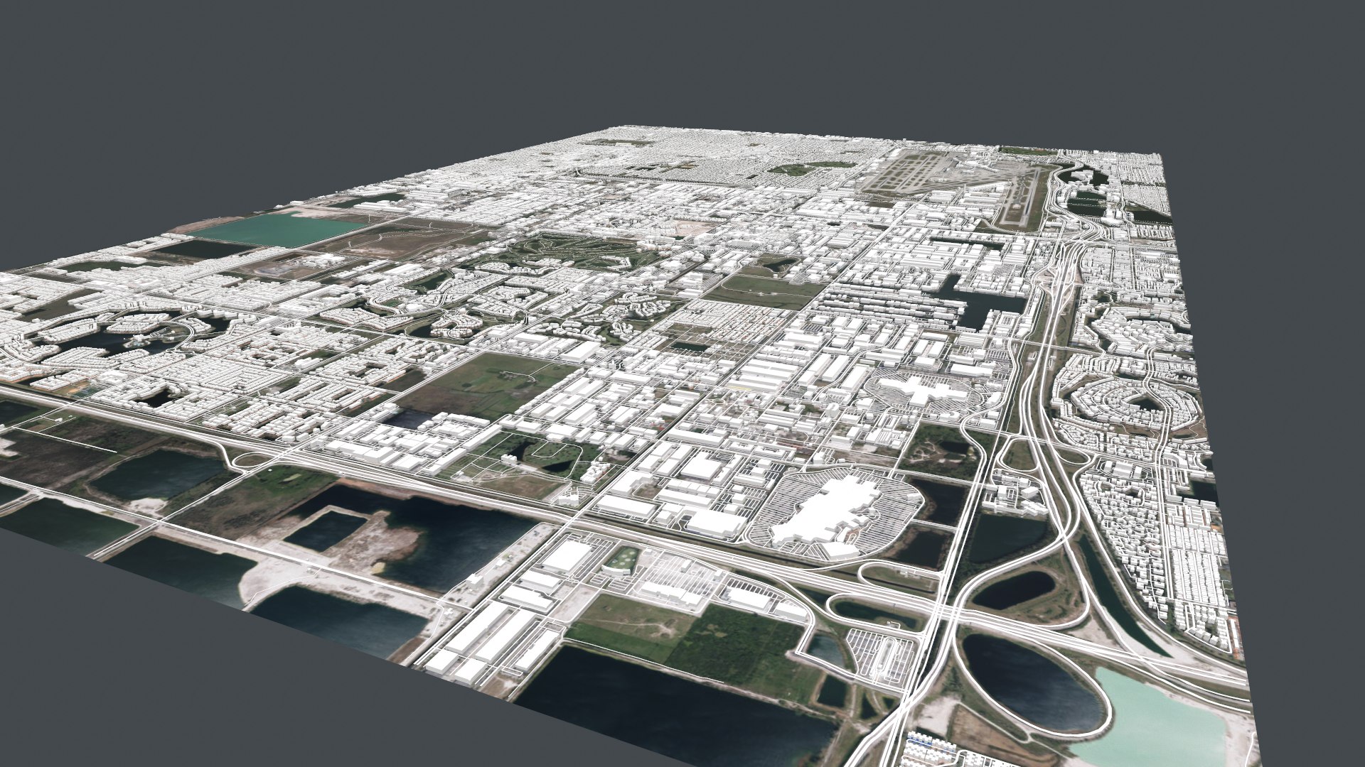 Cityscape Miami Florida USA 3D Model - TurboSquid 1738588