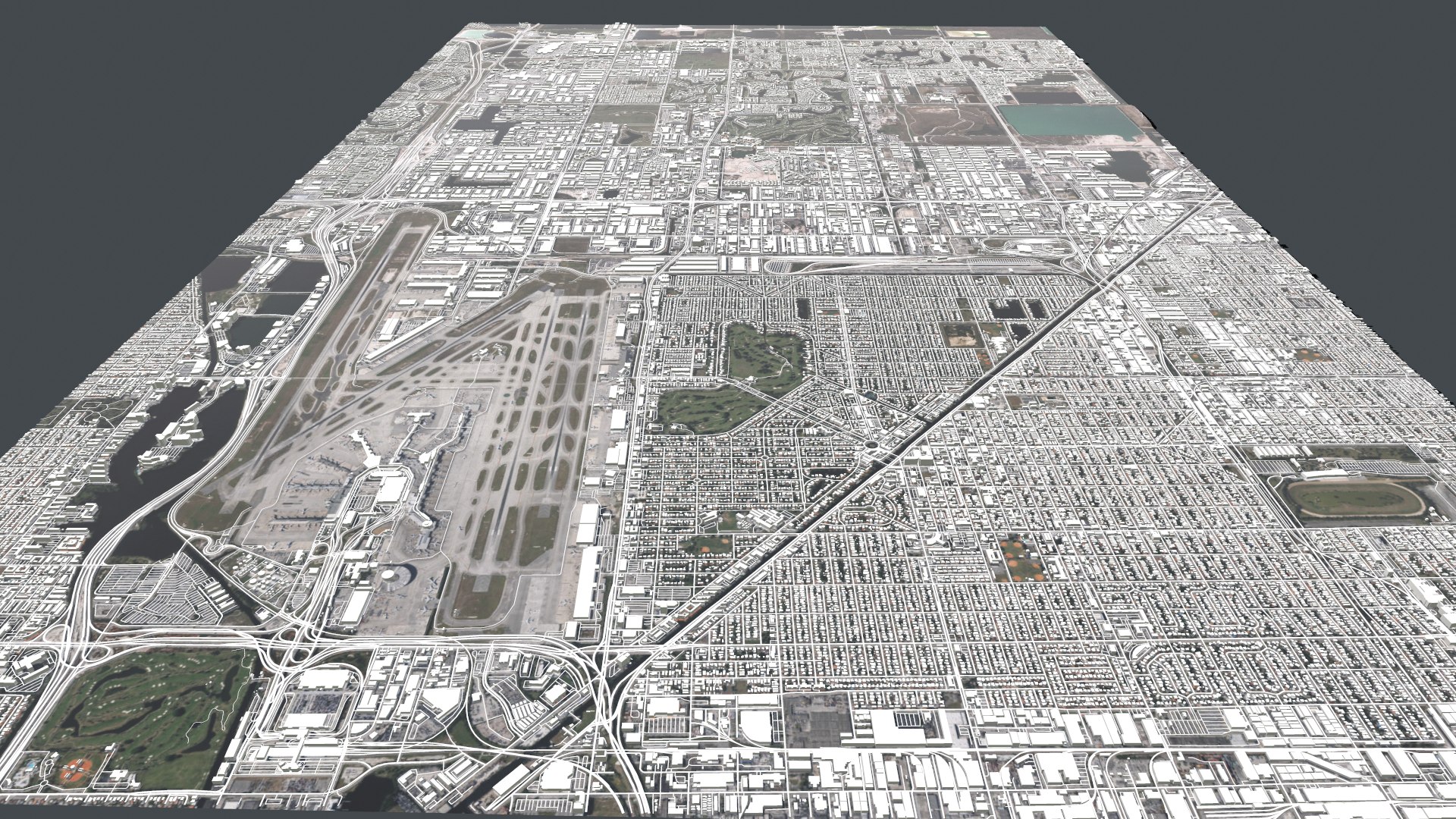 Cityscape Miami Florida USA 3D Model - TurboSquid 1738588