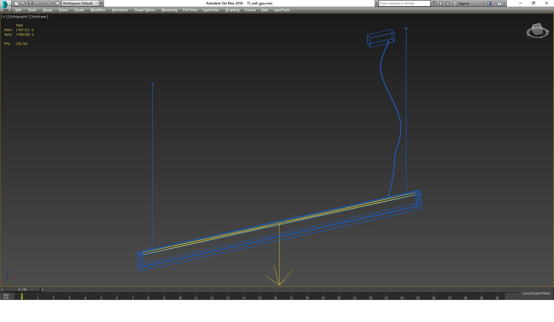 Baxter Blade Model - TurboSquid 2102941