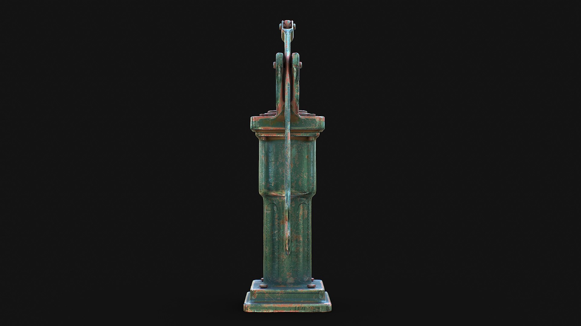 Tube Well - Water Hand Pump Model - TurboSquid 2030266