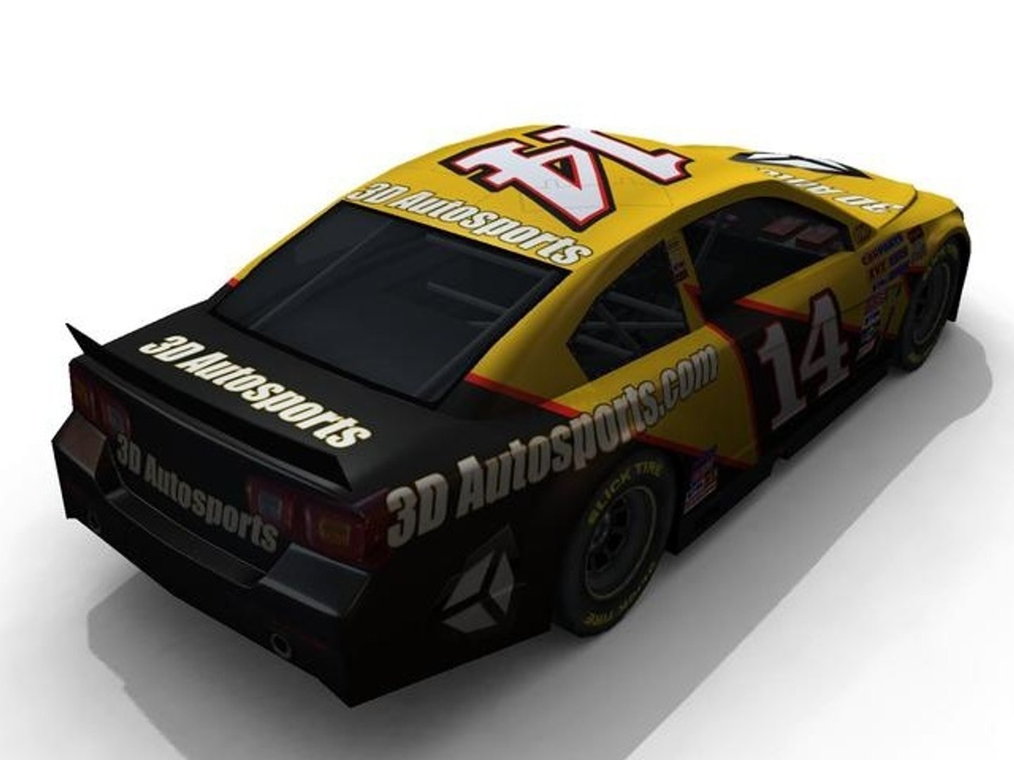 Car Nascar Chevy 3d Max