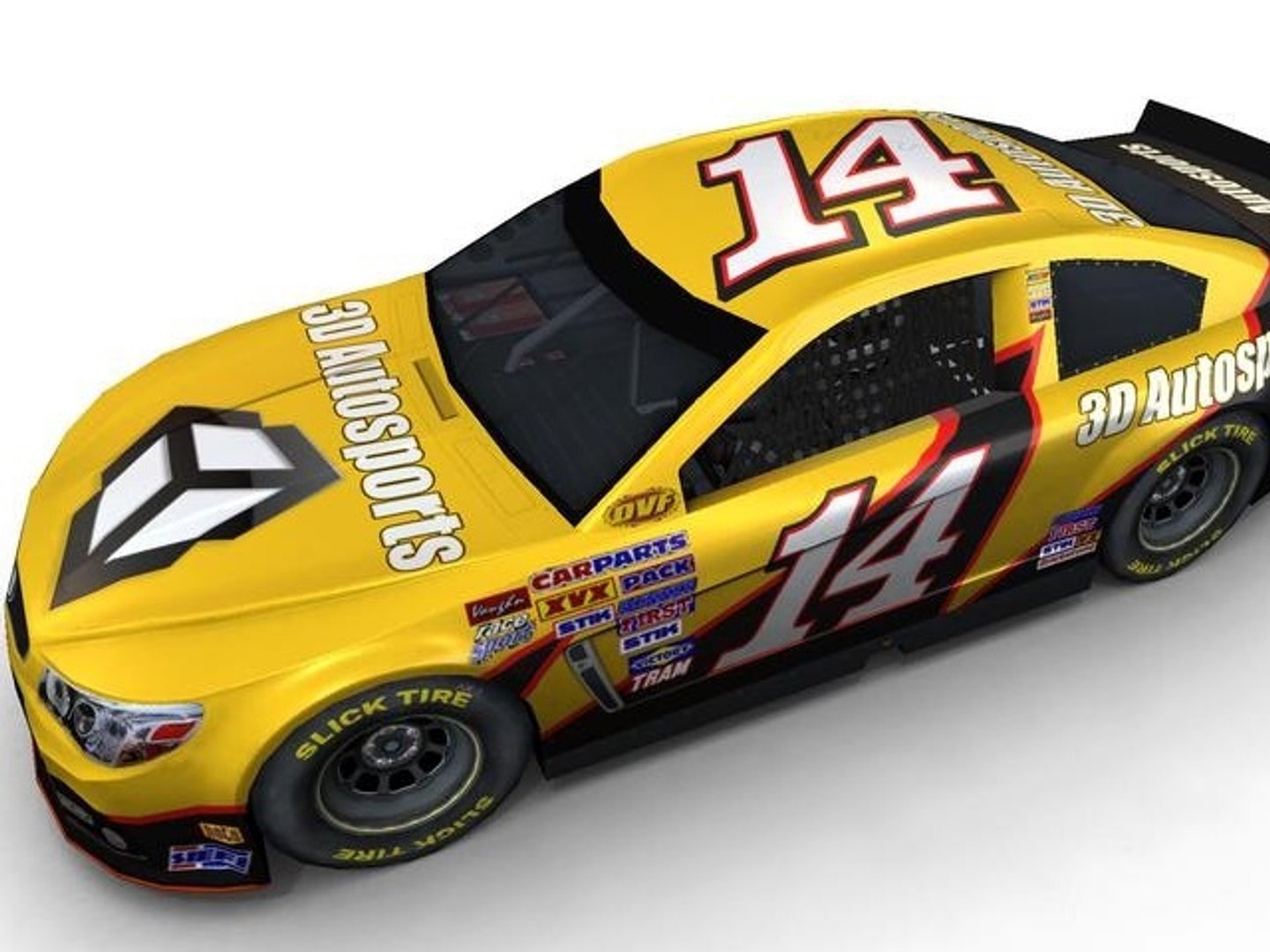 Car Nascar Chevy 3d Max
