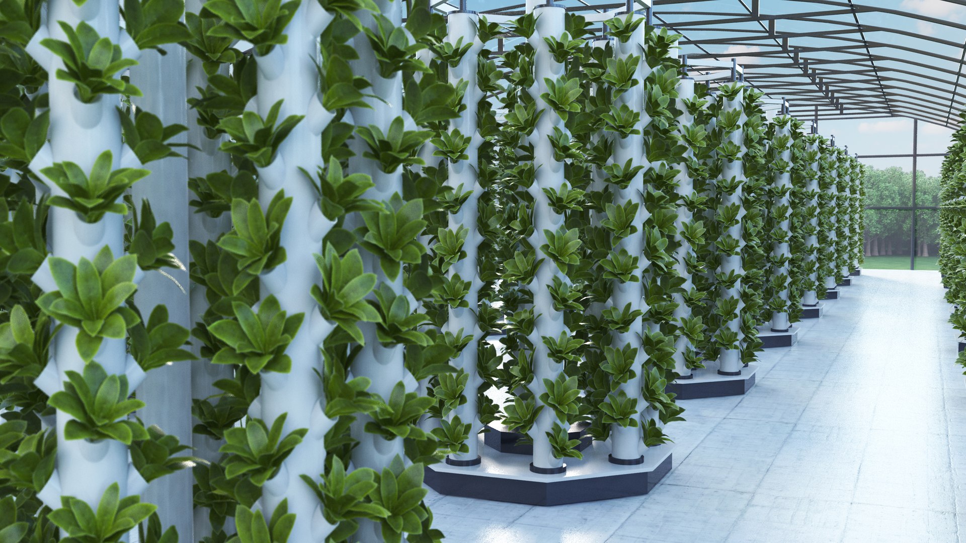 Hydroponics Vertical Farm 07 3D Model - TurboSquid 1883565