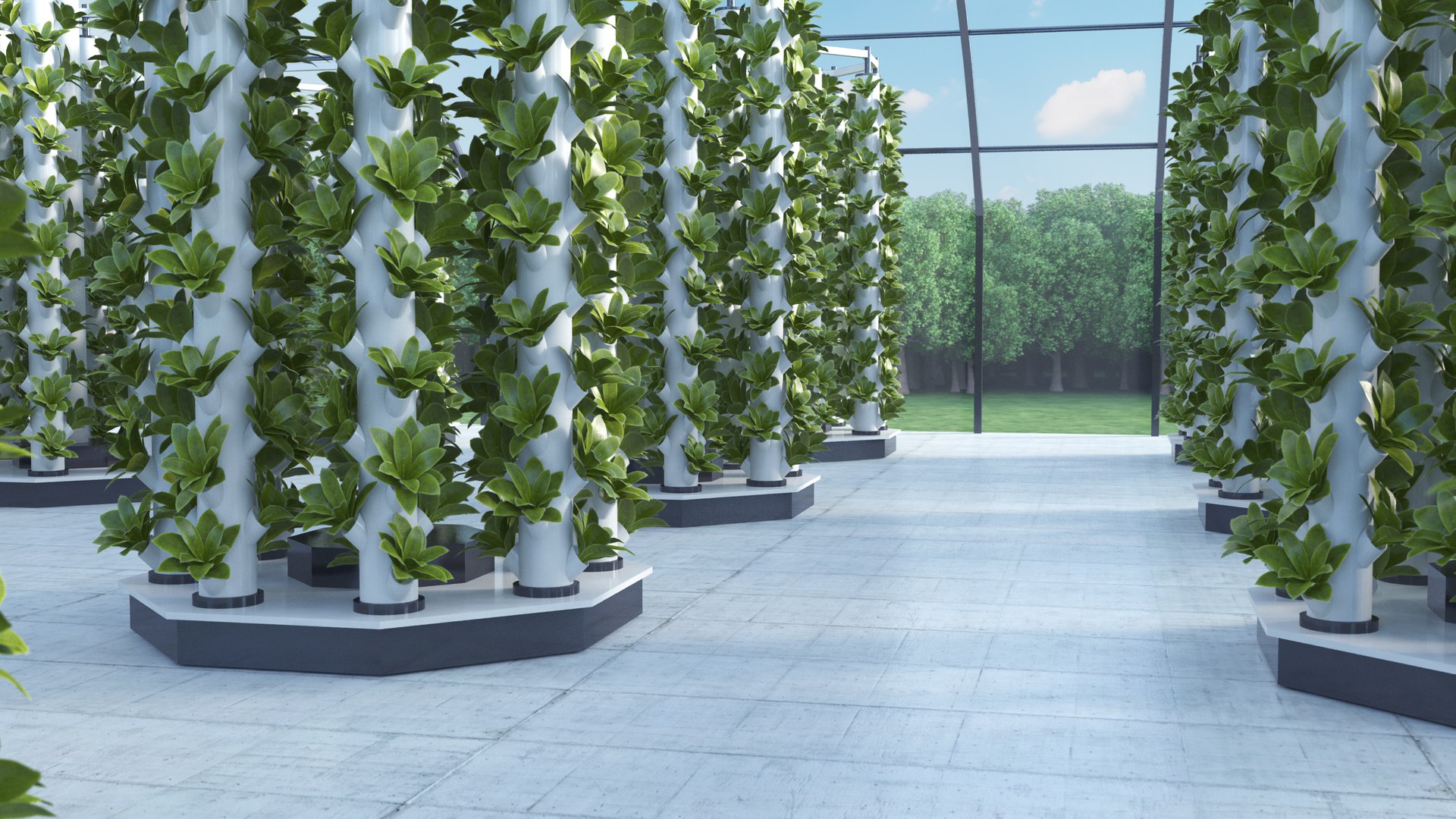 Hydroponics Vertical Farm 07 3D Model - TurboSquid 1883565