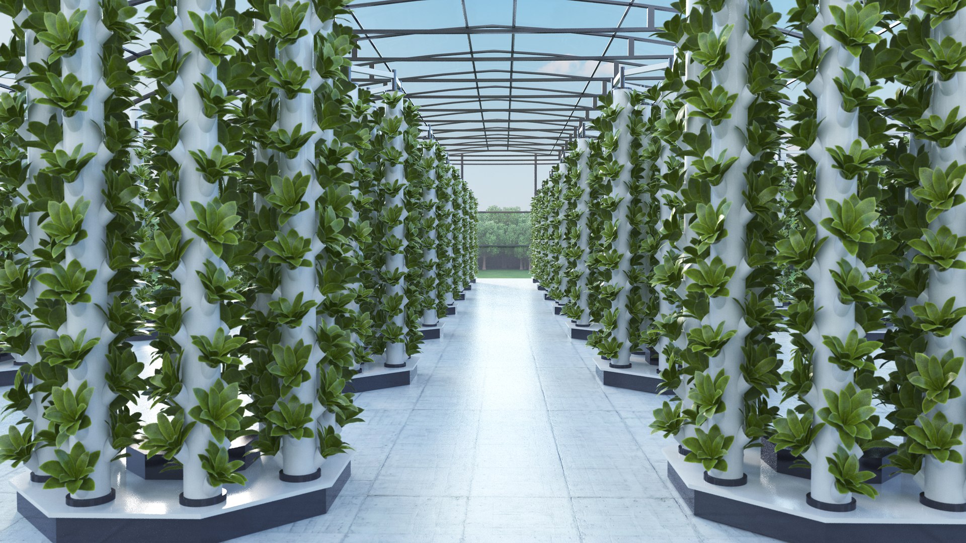 Hydroponics Vertical Farm 07 3D Model - TurboSquid 1883565