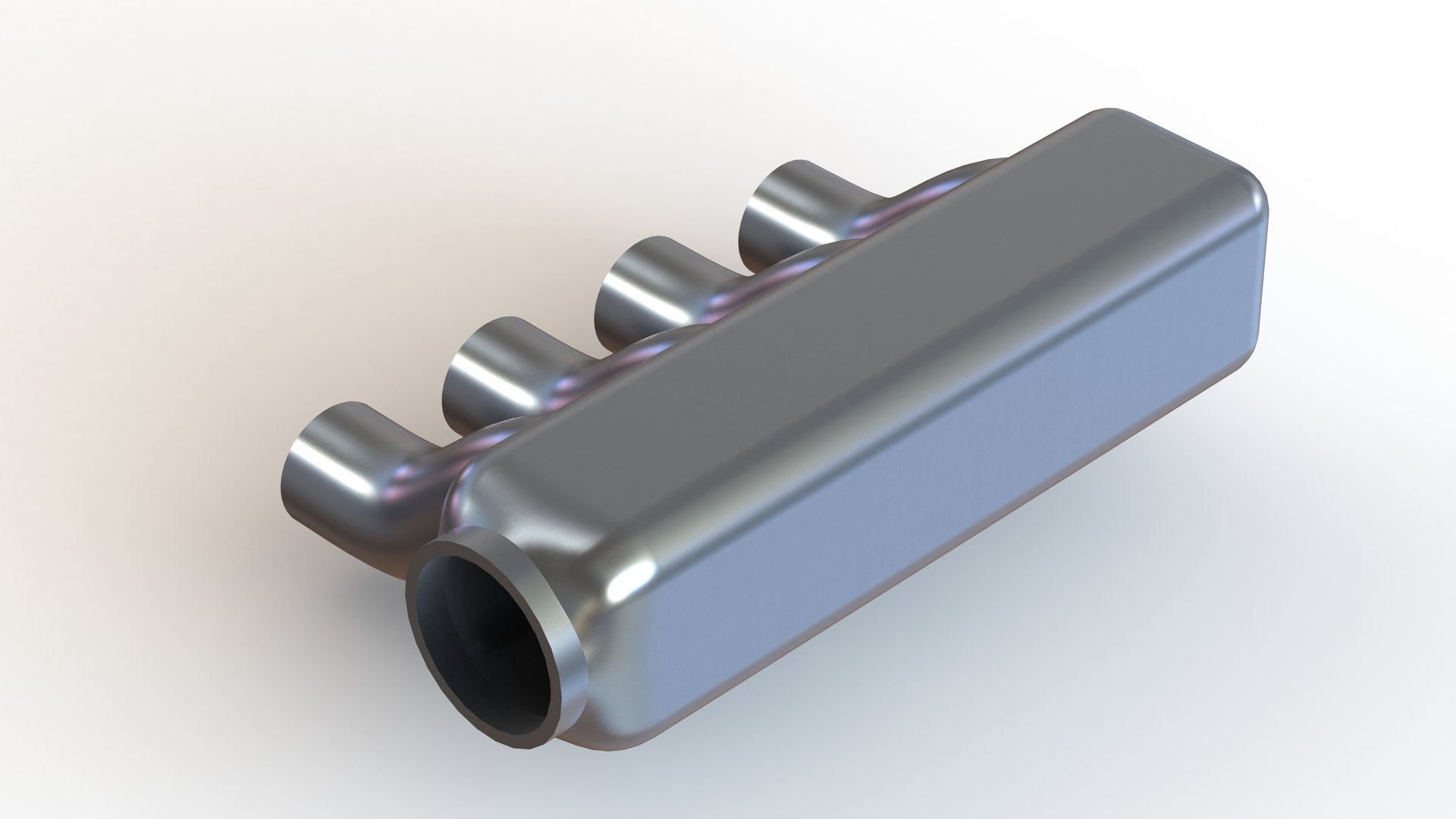 Plenum Inlet Manifold 3D - TurboSquid 1241544