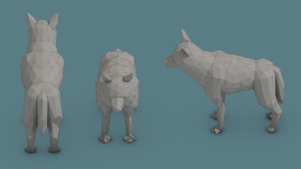 Low Poly Animal Pack 01 Isometric Icon 3D model - TurboSquid 1755093