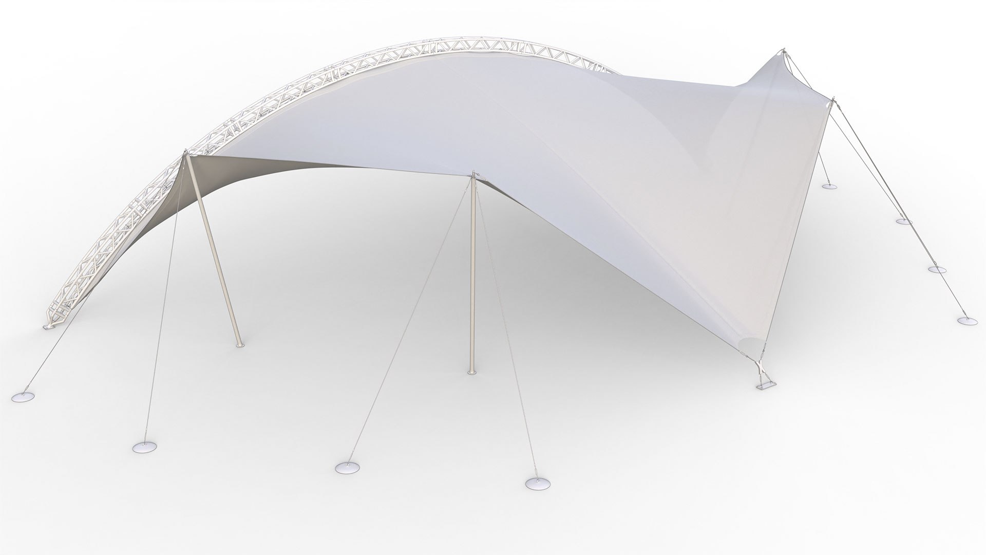 3D Event Tent Model - TurboSquid 2298917