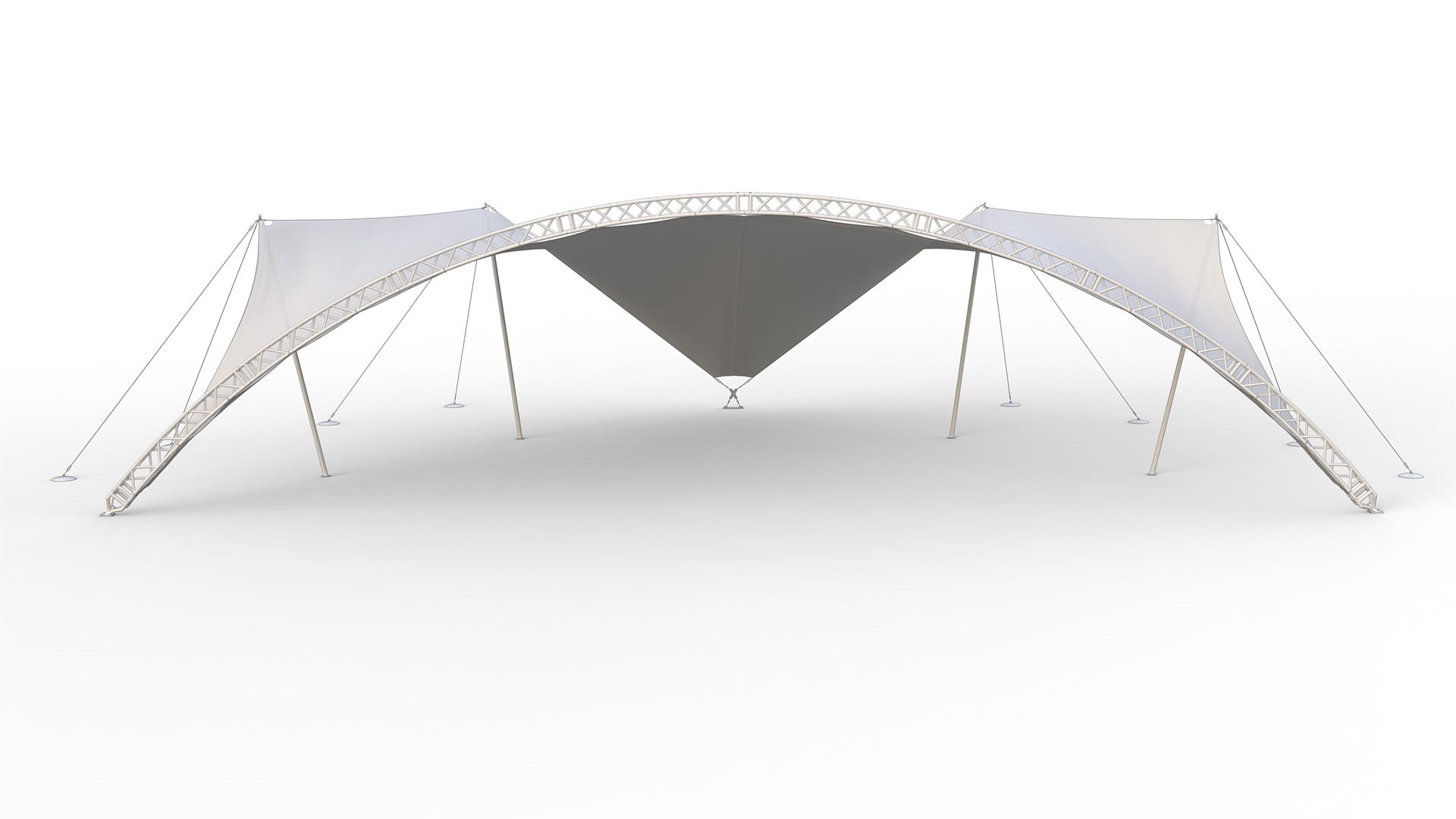 3D Event Tent Model - TurboSquid 2298917